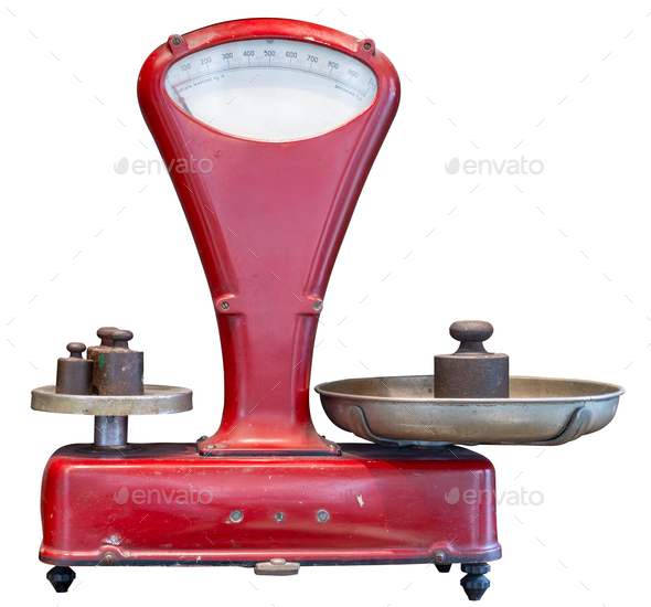 Retro Vintage Italian Weighing Scales Stock Photo by mrdoomits | PhotoDune