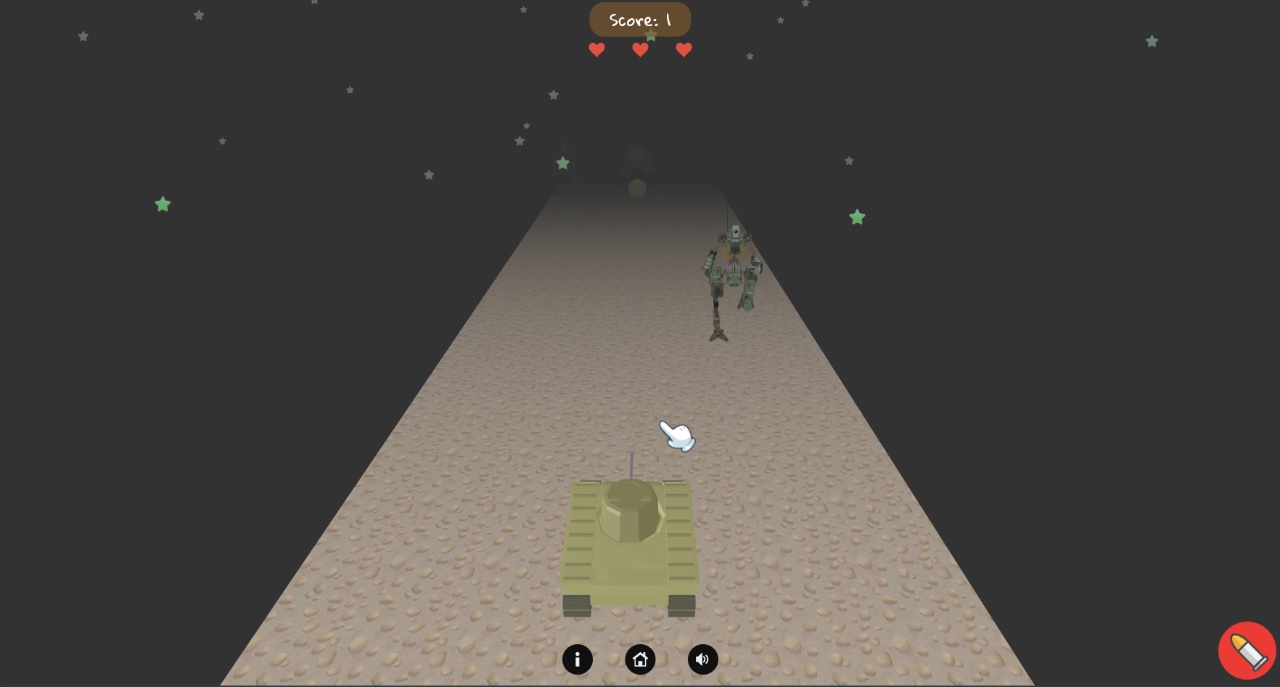 3D Tank Runner - Cross Platform Casual Game by raizensoft | CodeCanyon