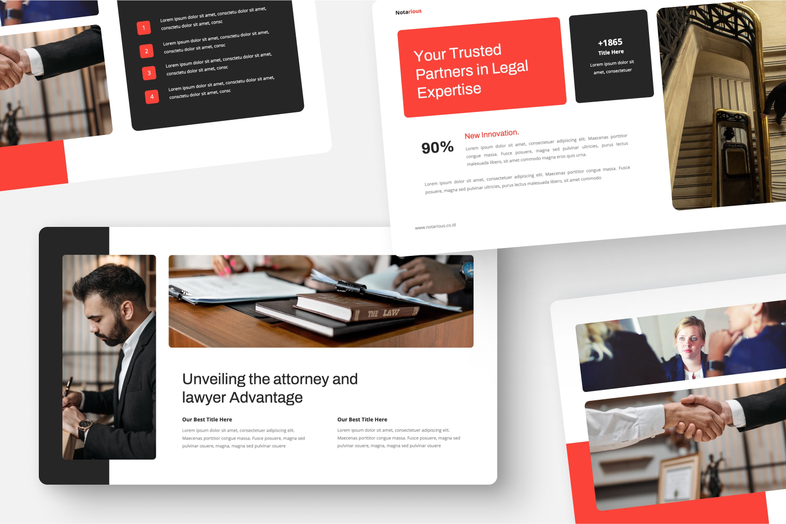 Notarious - Attorney & Lawyer PowerPoint Presentation, Presentation ...