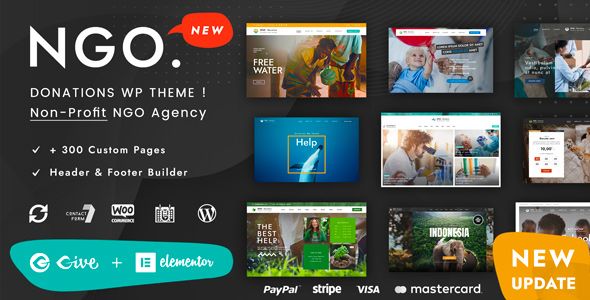 Ngo - Charity Donation WordPress by nicdark | ThemeForest