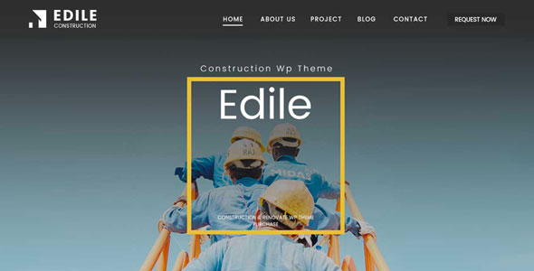 Edile - Construction Company WordPress Theme by nicdark | ThemeForest