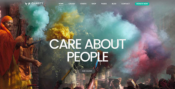 Charity Foundation Theme by nicdark | ThemeForest