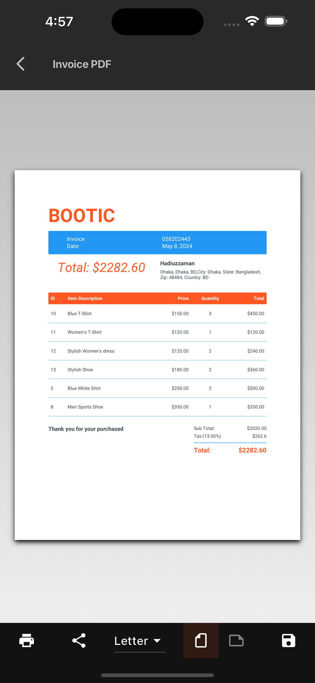 Multi Platform Bootic eCommerce Flutter app with Admin Panel for iOS ...