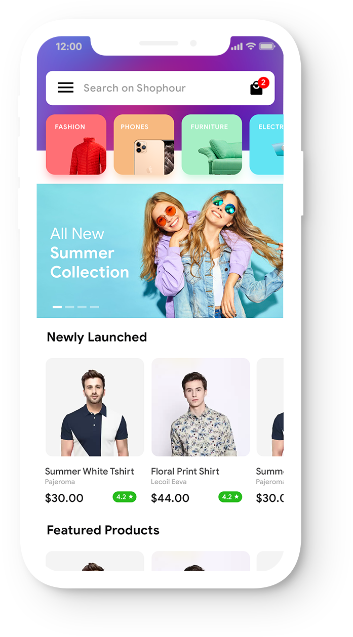 6 App Template| Multi Vendor eCommerce App| Online Shopping App ...