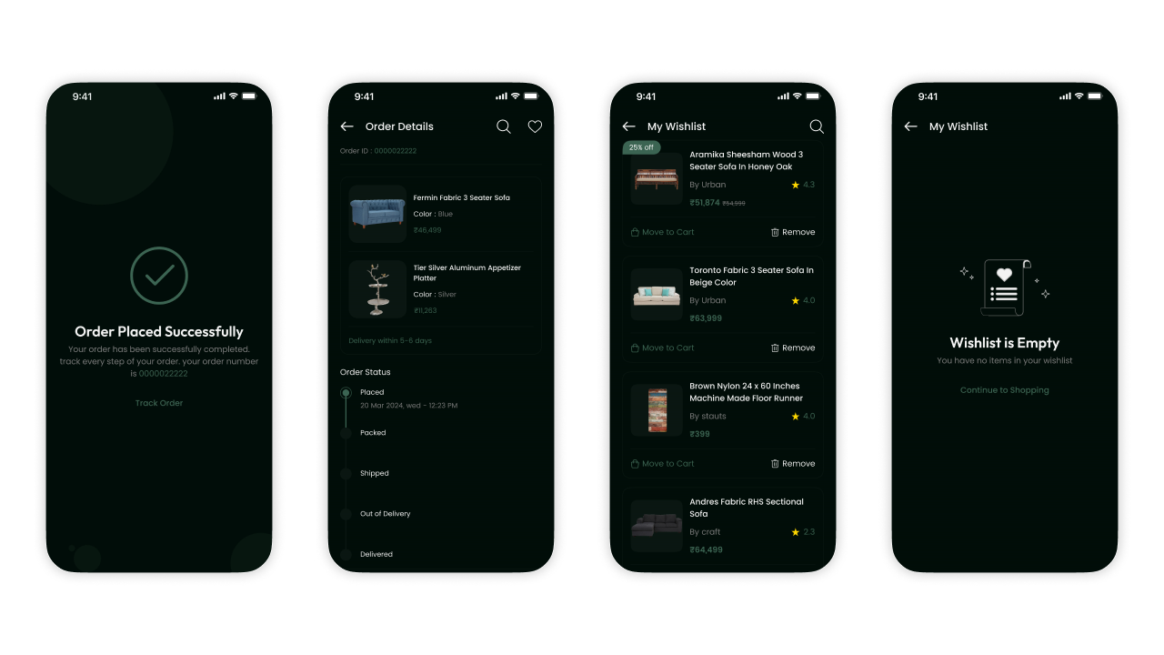 Prime Furniture Flutter App Ui Kit By Thefuturelens Codecanyon