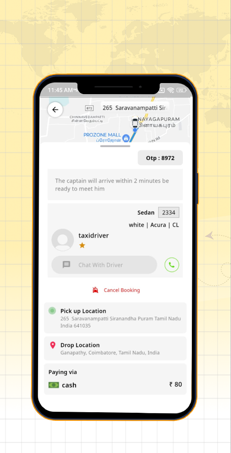 Tagxi - Flutter Complete Taxi Booking Solution by DilipMobility ...