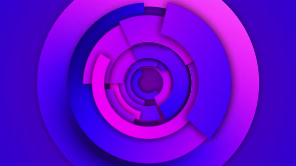 3D Abstract Circle Render Background, Motion Graphics | VideoHive