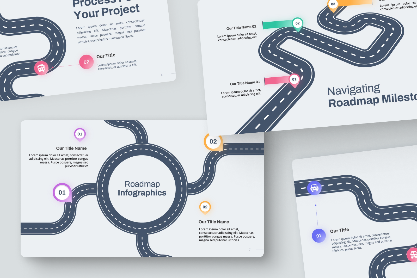 Roadmap Infographics Google Slide, Presentation Templates | GraphicRiver