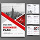 Business Plan Template Layout, Print Templates | GraphicRiver