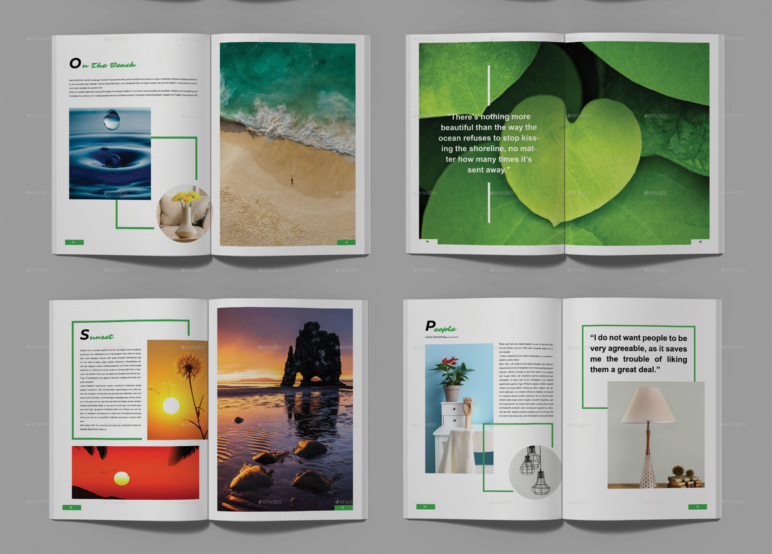 Photography Portfolio Template, Print Templates | GraphicRiver