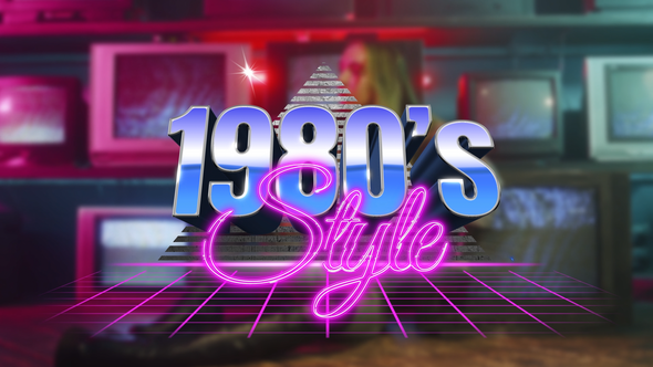 80's Retro Title Opener, After Effects Project Files | VideoHive