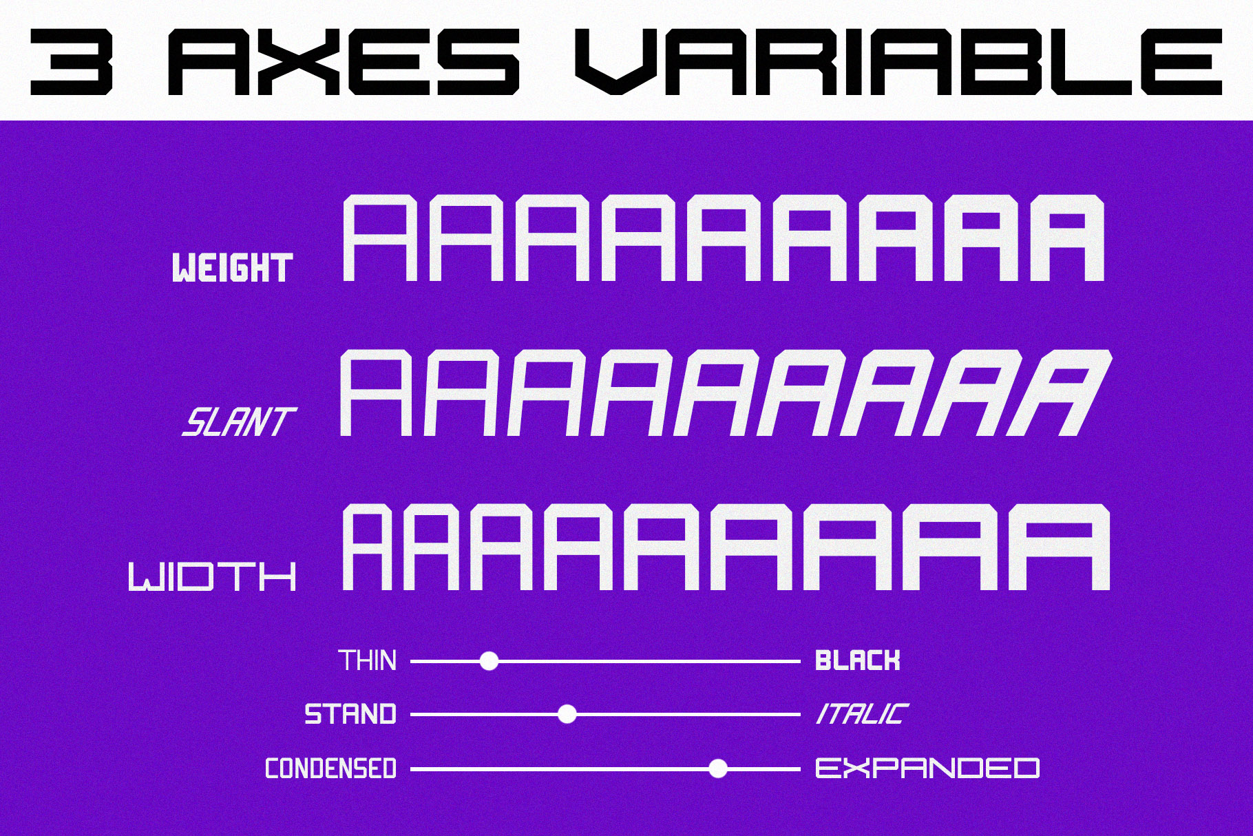 Space Eight - Variable Font, Fonts | GraphicRiver