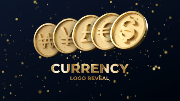 Currency Coins Logo Reveal, After Effects Project Files | VideoHive