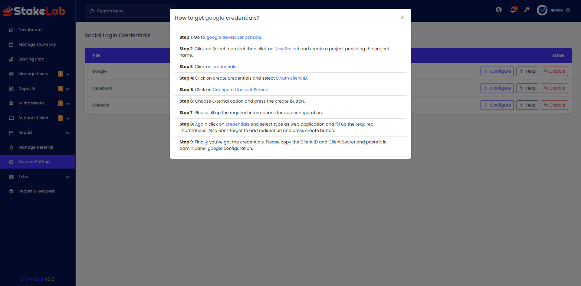 StakeLab - Crypto Buy Sell and Staking Platform by ViserLab | CodeCanyon
