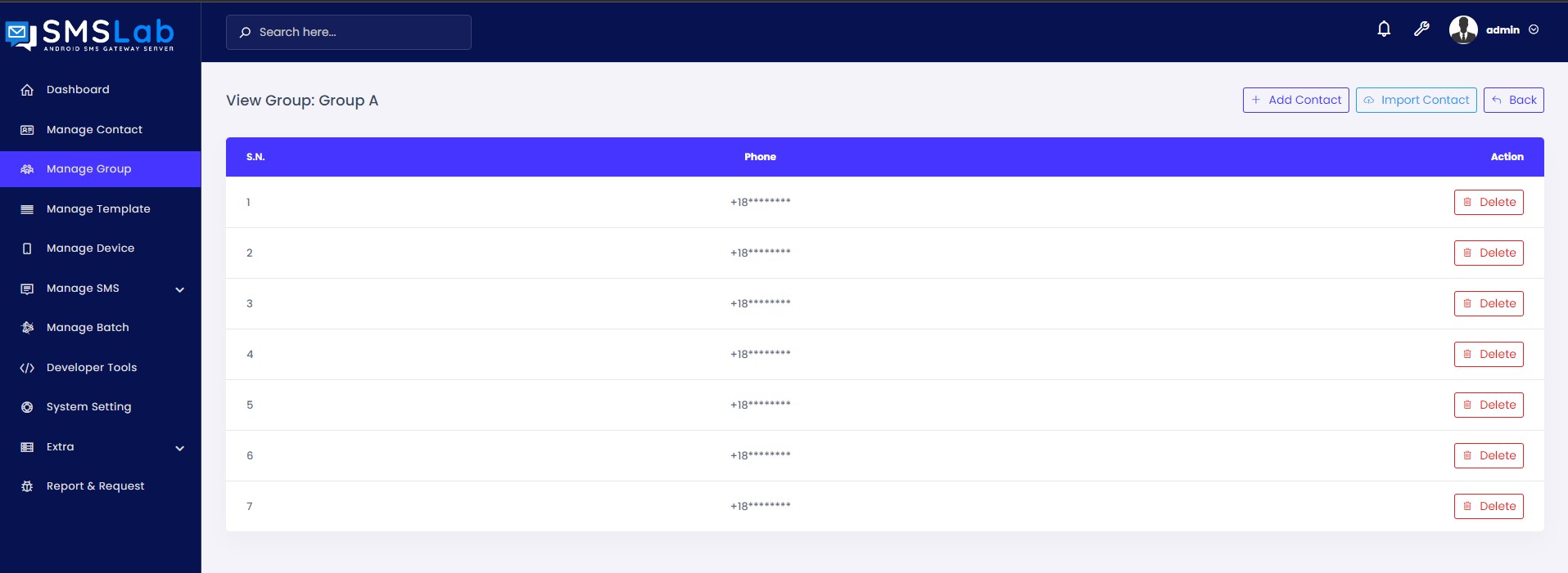 SMSLab - Android Based SMS Gateway Server by ViserLab | CodeCanyon