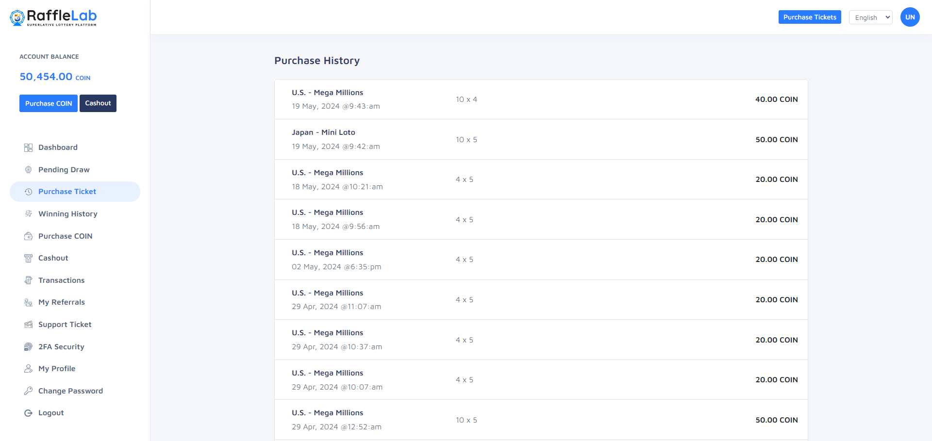 RaffleLab - Superlative Lottery Platform by ViserLab | CodeCanyon