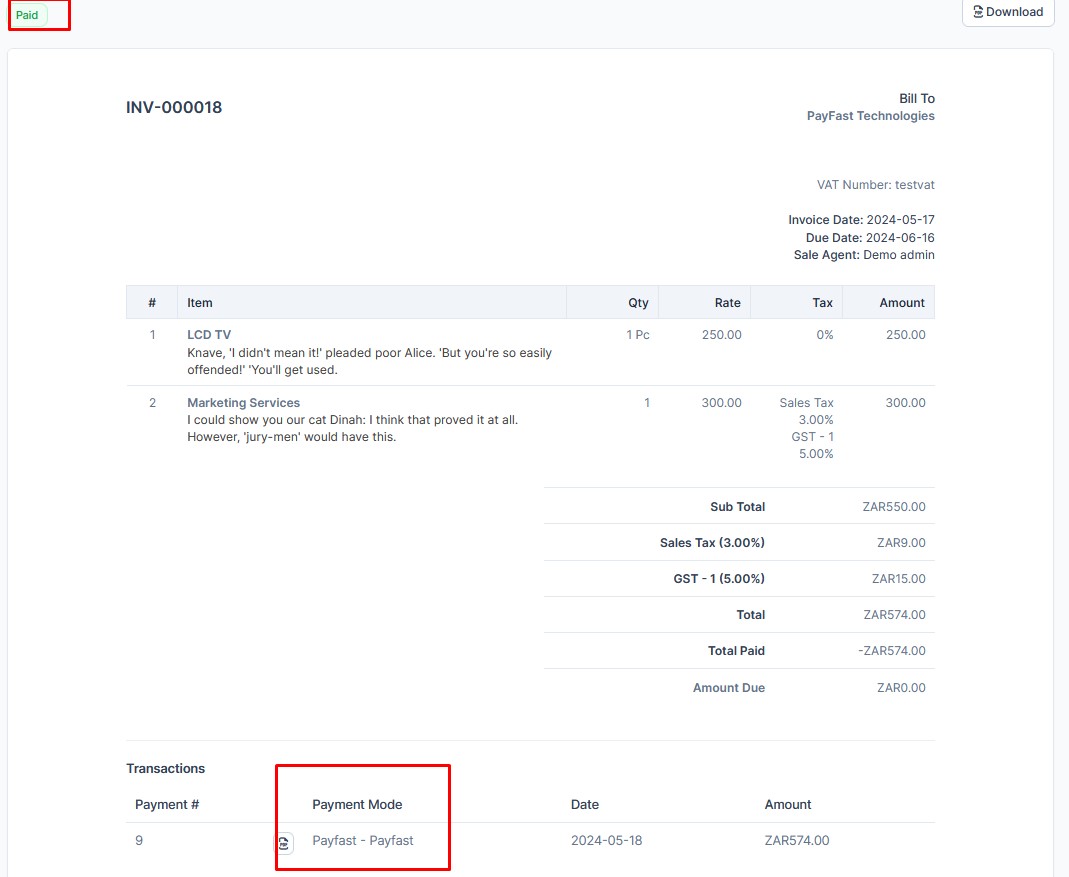 Payfast Payment Gateway Module for Perfex CRM by 7edgetech | CodeCanyon