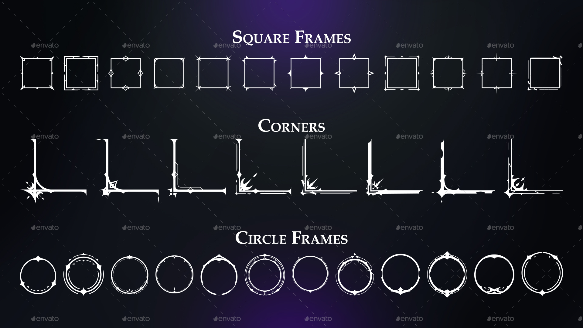 Dark Fantasy UI Set, Game Assets | GraphicRiver