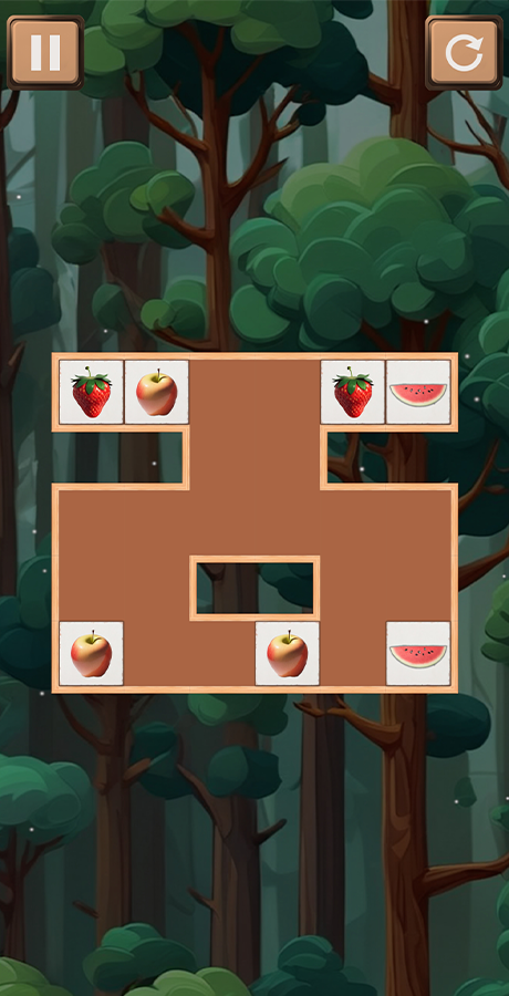 Fruit Tile Match - Unity Puzzle Game For Android, iOS, WebGL. puzznic ...