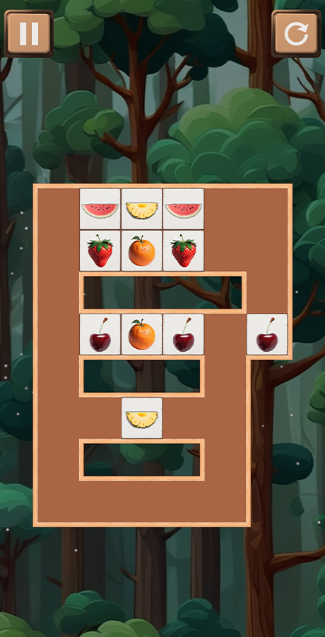 Fruit Tile Match - Unity Puzzle Game For Android, iOS, WebGL. puzznic ...