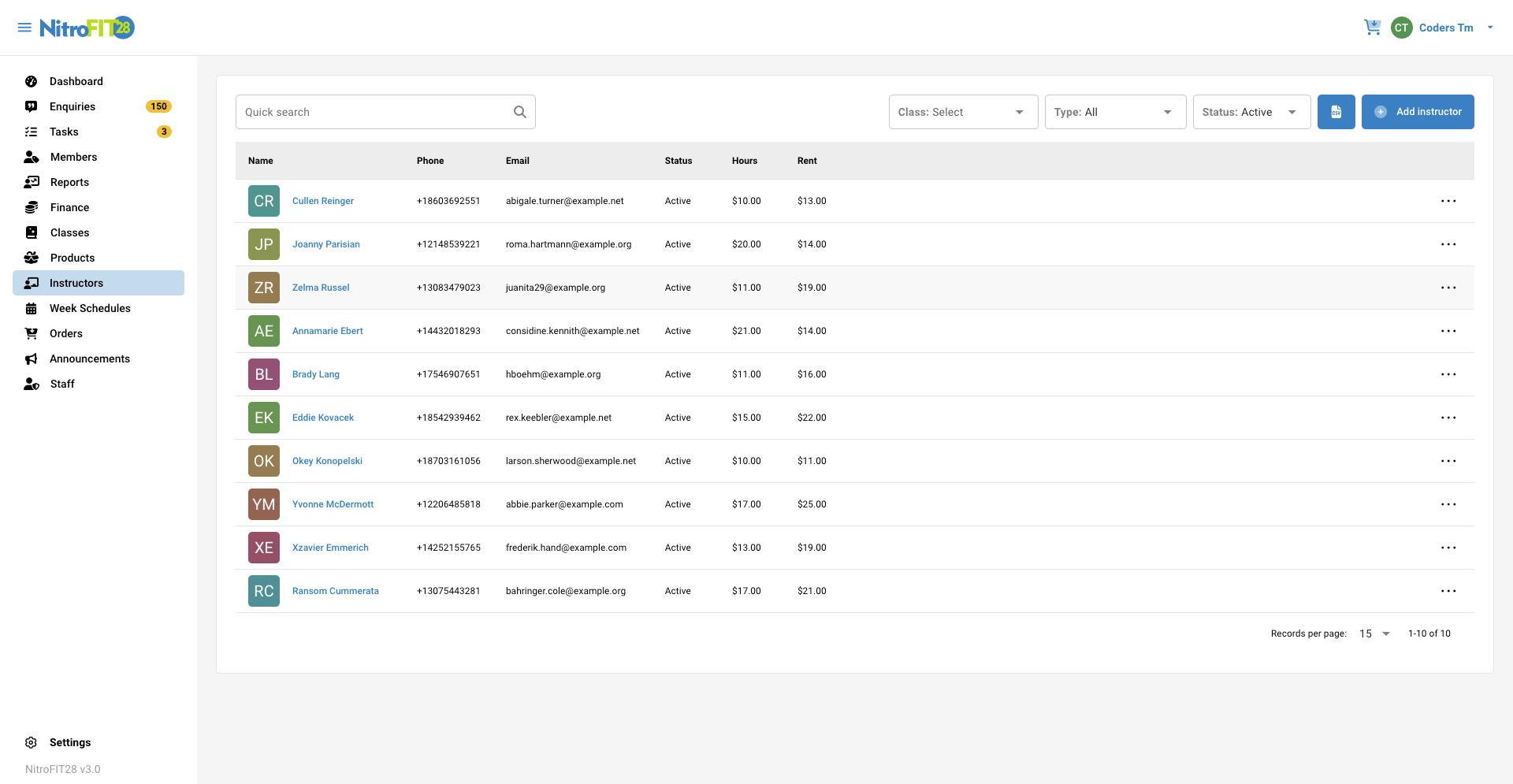NitroFIT28 | Fitness & Gym Management System by coderstm | CodeCanyon