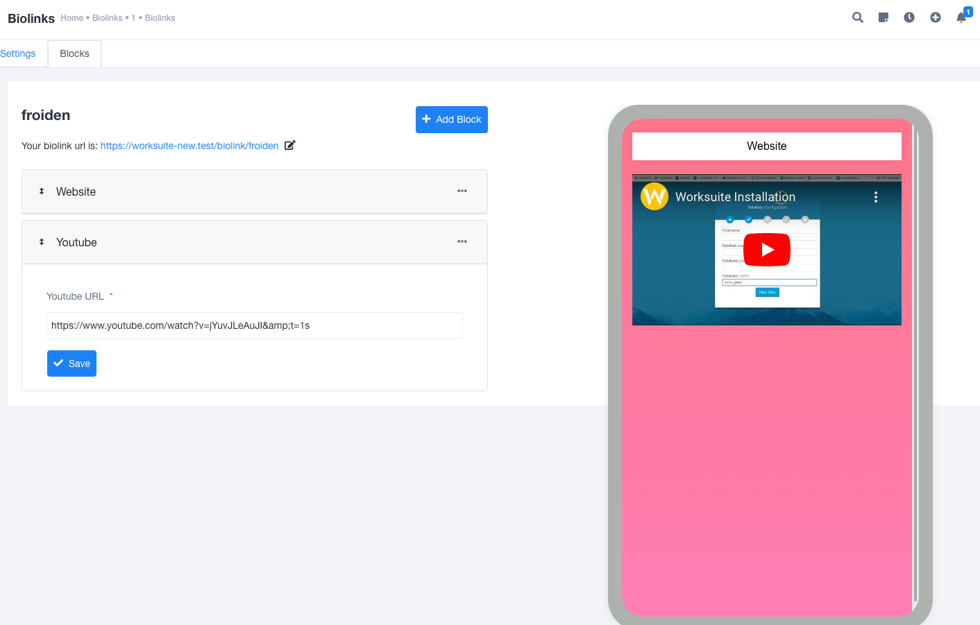 Biolinks Module for Worksuite CRM by ajay138 | CodeCanyon