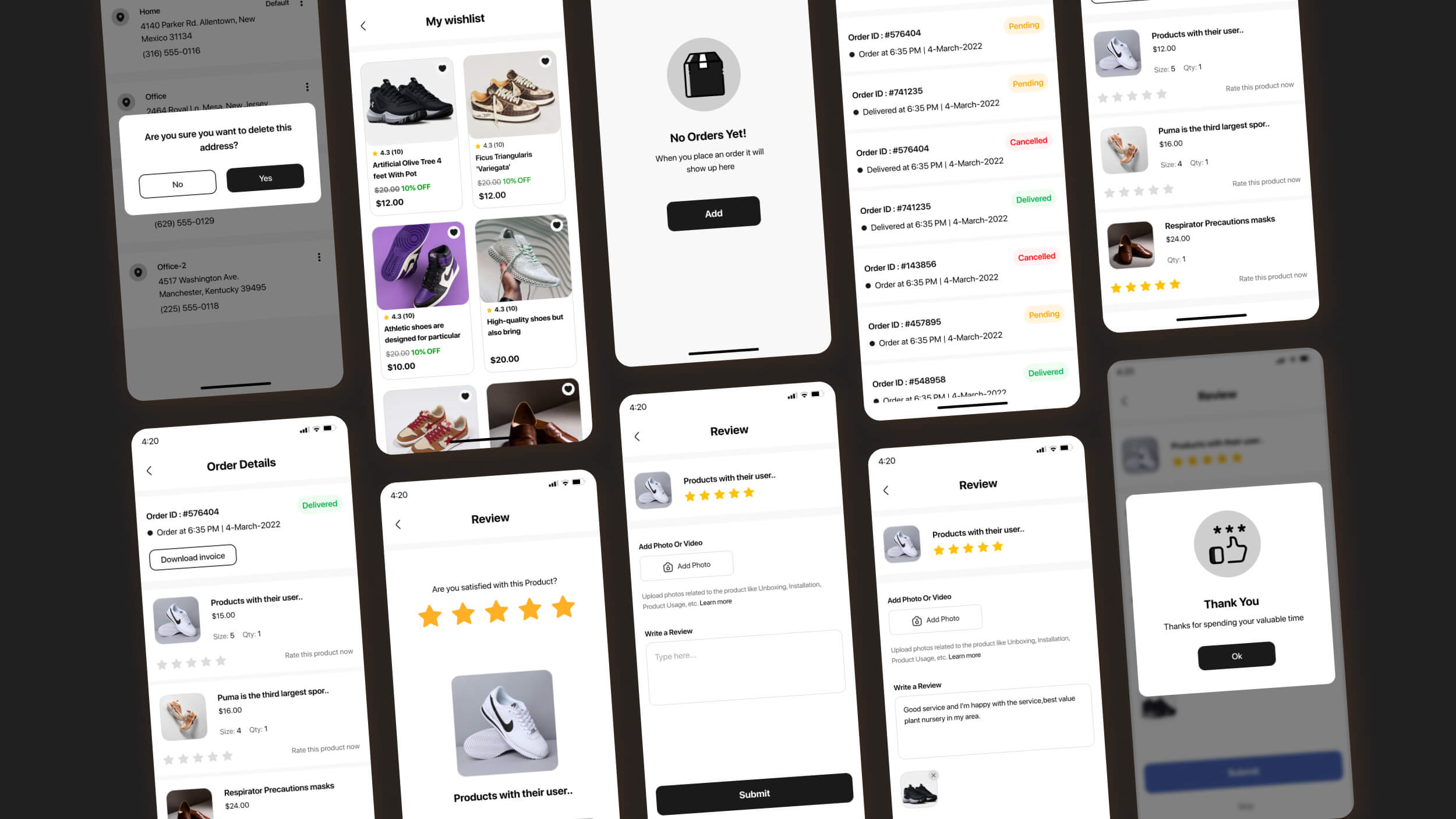 Shoes Store App E Commerce Store App In Flutter 3 X Android Ios With Woocommerce Full App