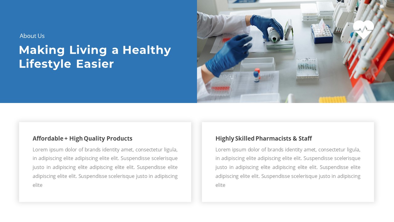 Mediks Klinik - Medical PowerPoint Template, Presentation Templates