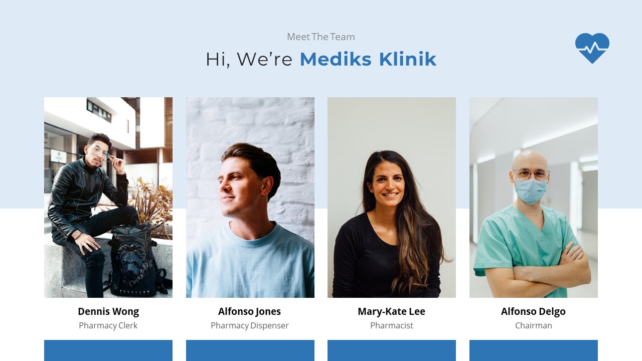 Mediks Klinik - Medical PowerPoint Template, Presentation Templates