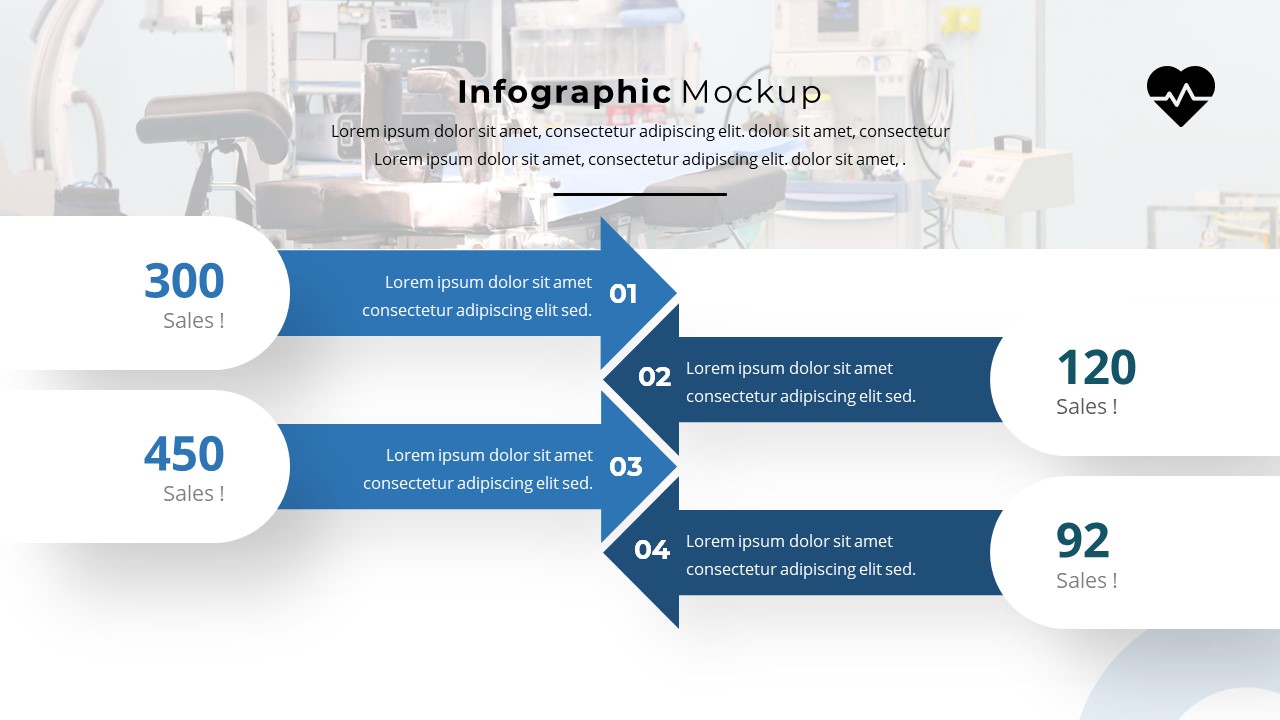Mediks Klinik - Medical PowerPoint Template, Presentation Templates
