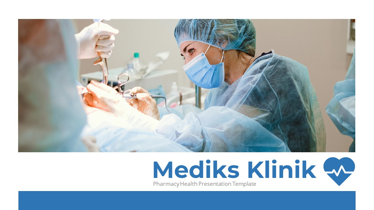 Mediks Klinik - Medical PowerPoint Template, Presentation Templates