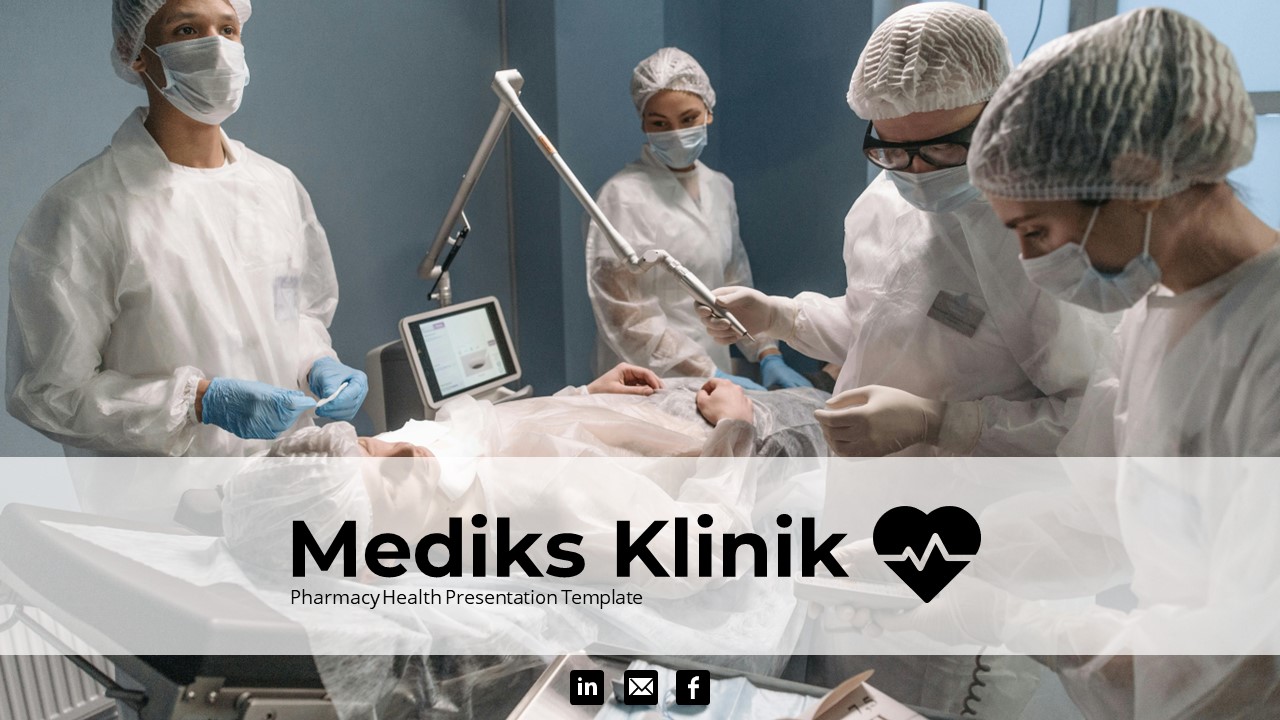 Mediks Klinik - Medical PowerPoint Template, Presentation Templates