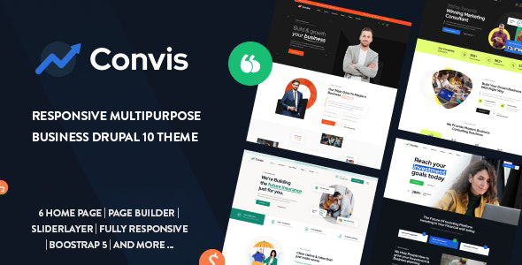 Convis - Responsive Multipurpose Business Drupal 10 Theme by gavias Convis - Responsive Multipurpose Business Drupal 10 Theme by gavias