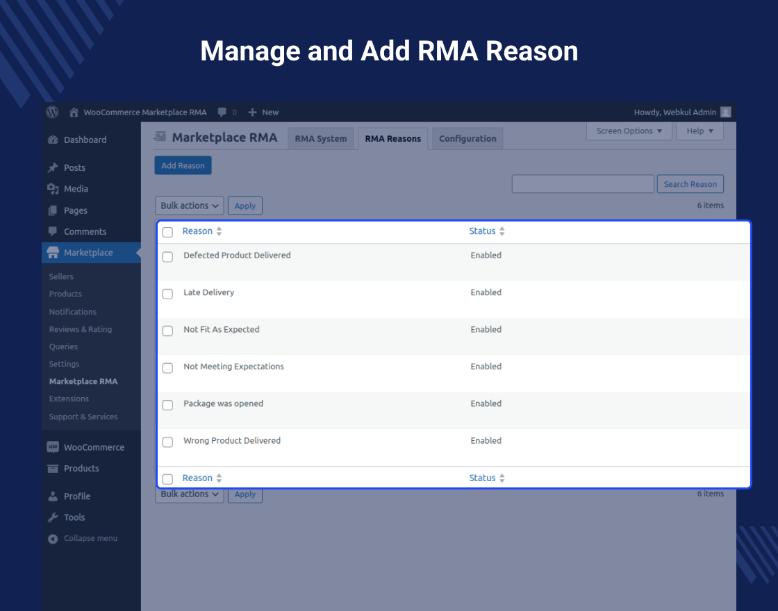 WooCommerce Multi Vendor RMA Plugin by Webkul | CodeCanyon