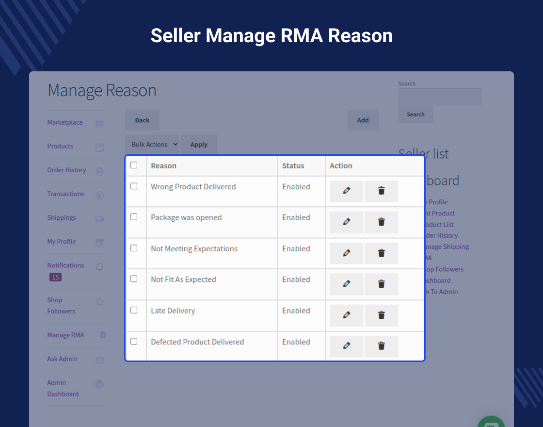 WooCommerce Multi Vendor RMA Plugin by Webkul | CodeCanyon