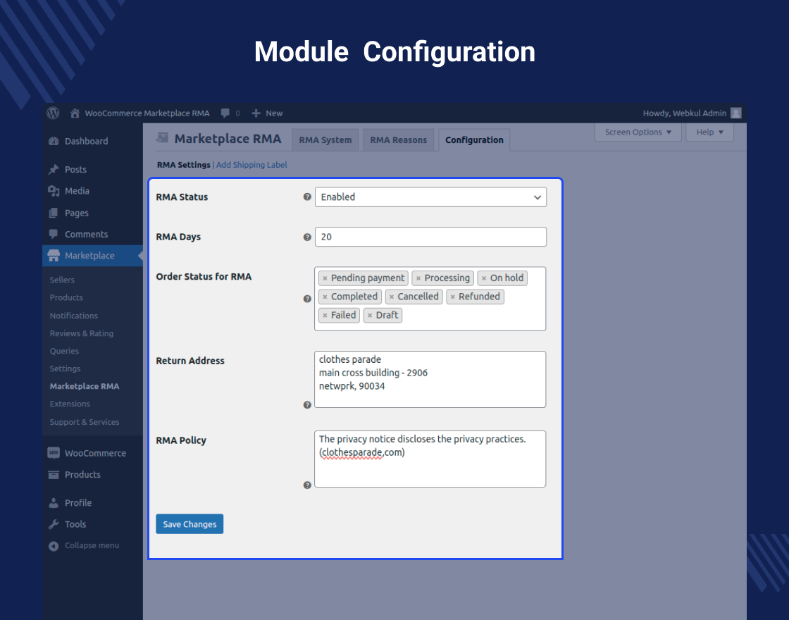 WooCommerce Multi Vendor RMA Plugin by Webkul | CodeCanyon