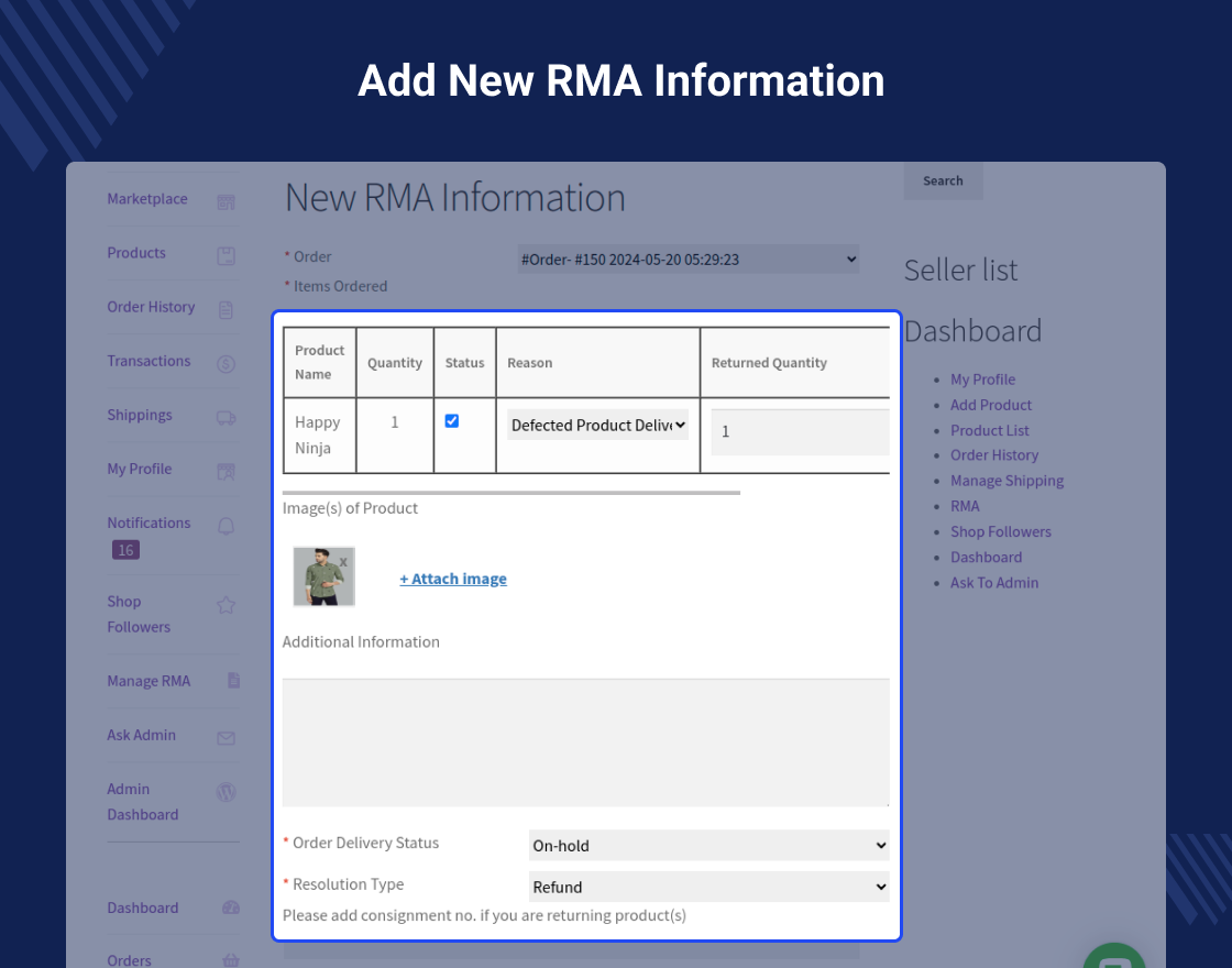 WooCommerce Multi Vendor RMA Plugin by Webkul | CodeCanyon