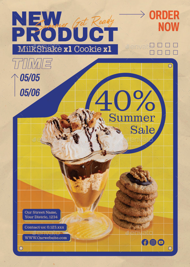 New Product Sale Flyer, Print Templates | GraphicRiver