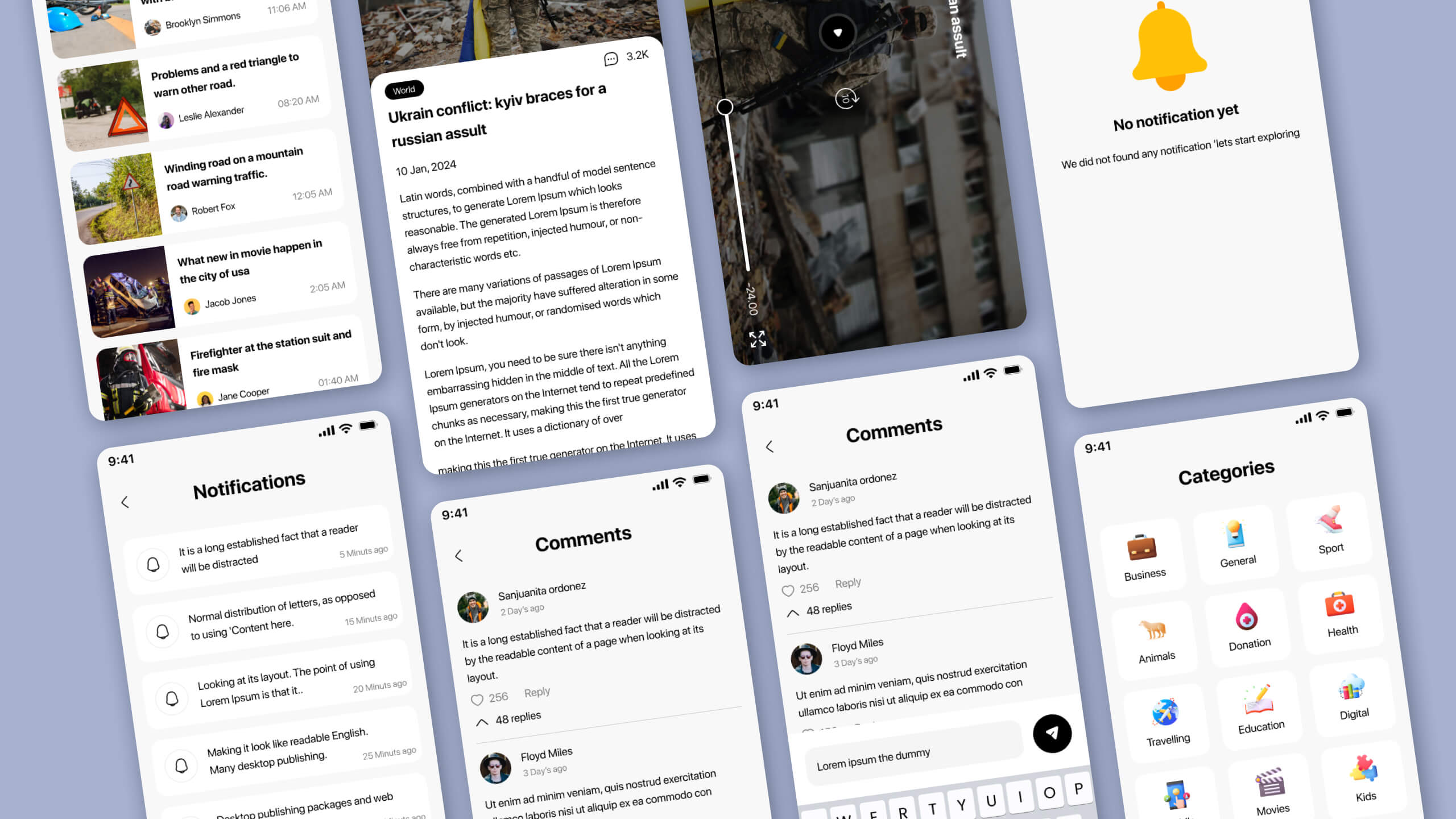 Newshive Flutter Full App Android Ios With Nodejs Backend Buzzstream App By Templatesvilla