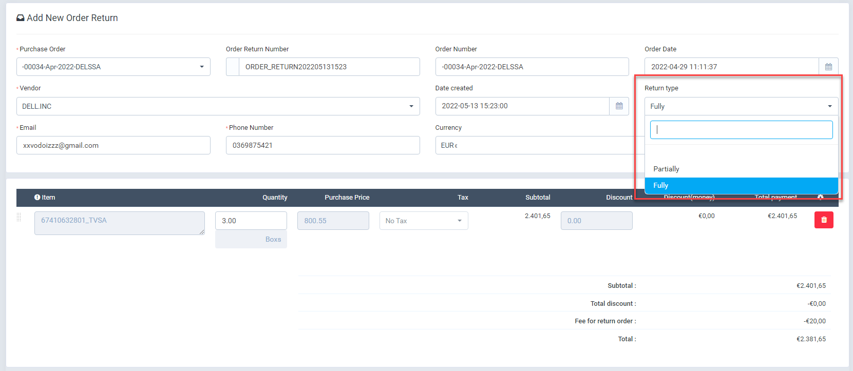 Purchase Management module for Perfex CRM by GreenTech_Solutions ...
