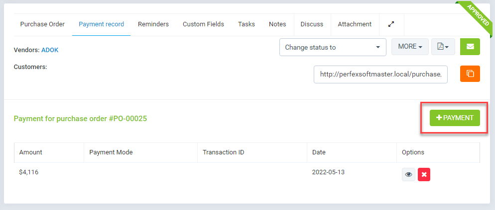Purchase Management module for Perfex CRM by GreenTech_Solutions ...