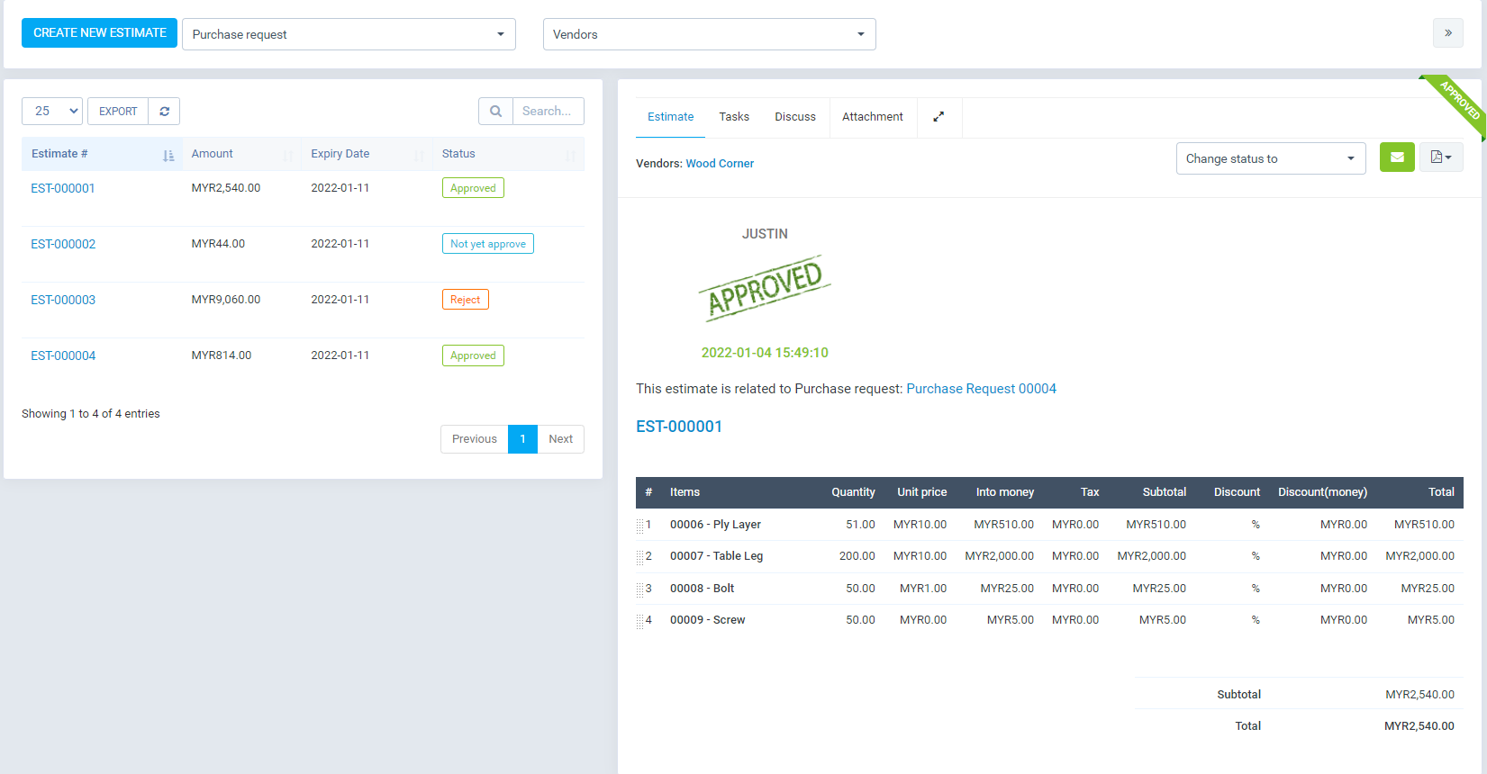Purchase Management module for Perfex CRM by GreenTech_Solutions ...
