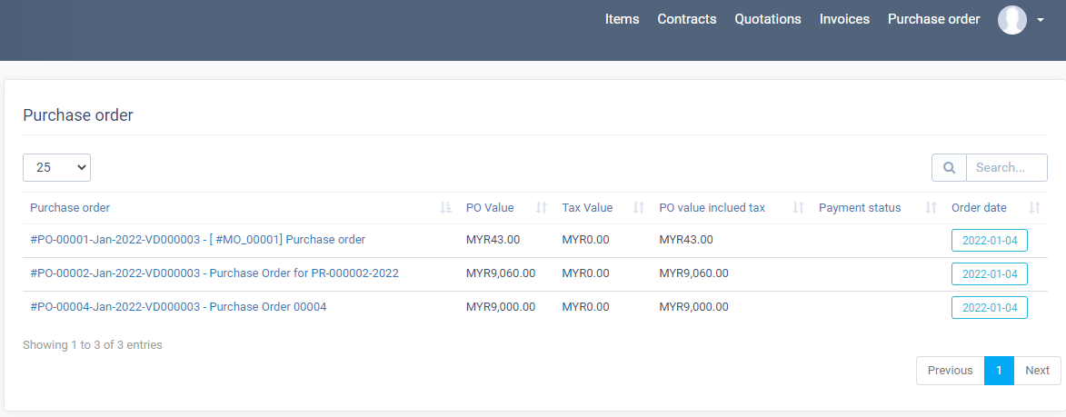 Purchase Management module for Perfex CRM by GreenTech_Solutions ...