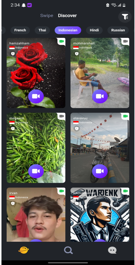 LIVA - RANDOM CALLS AND VIDEO CHAT WITH STRANGERS by Matula_Alberto