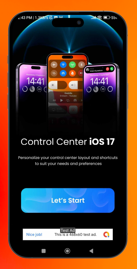 Control Center IOS 17 - IOS 17 Style Control Center - iControl Center ...