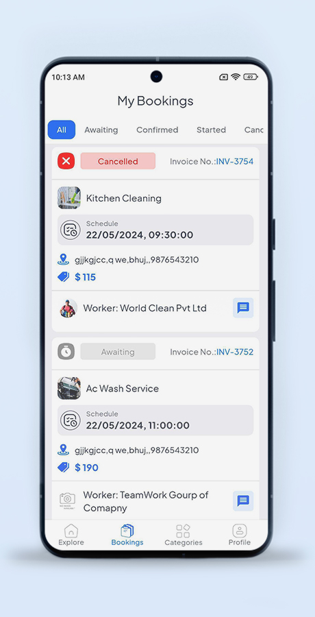 eDemand-Multi Vendor On Demand Handy Services, Handyman with Flutter ...