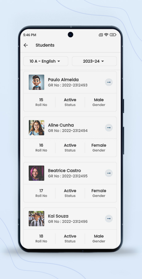 eSchool SaaS - School Management System with Student | Parents Flutter ...