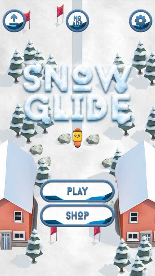 Snow Glide Game Template by hobiron | CodeCanyon