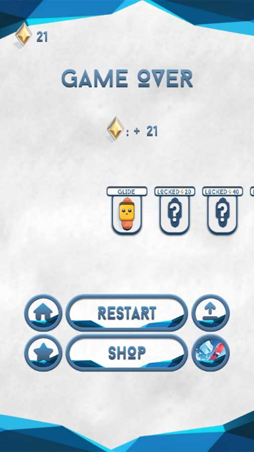 Snow Glide Game Template by hobiron | CodeCanyon