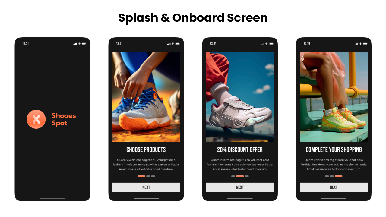 Shooe Spot Sneakers & Shoes | React Native Template by codeforge0 ...